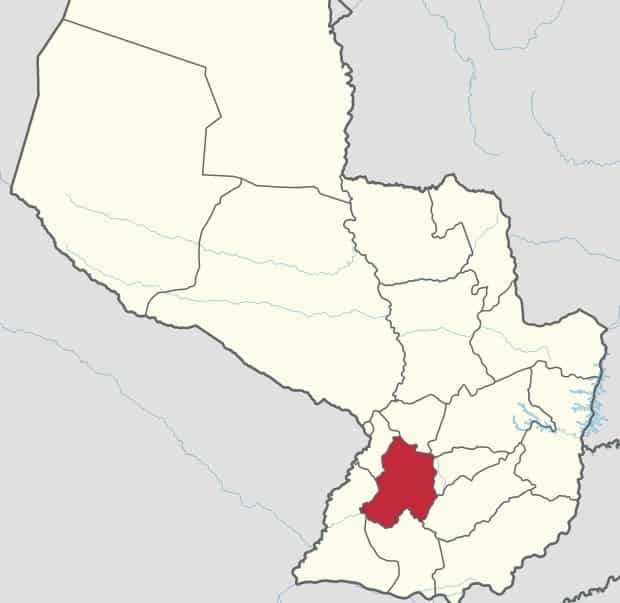 Mapa Del Paraguay Con Sus Departamentos Y Capitales at Weblucablog Blog
