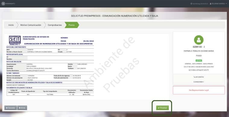 Marangatu ⊛ 【Subsecretaría de Estado y Tributación SET】