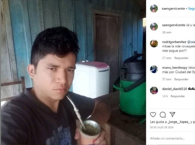 Jaka Saenger Paraguayo Récord en Instagram 165.000 vistas en un vivo